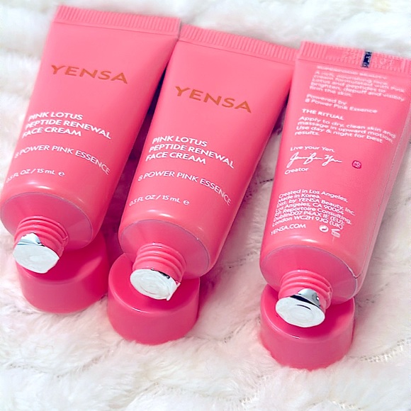 Yensa | Skincare | New 3x Yensa 8 Powerful Pink Lotus Essence Peptide ...